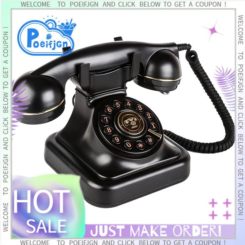 Telefone Fixo Retrô , Telefones Fixos Vintage Antigos Com Sino De Metal ...