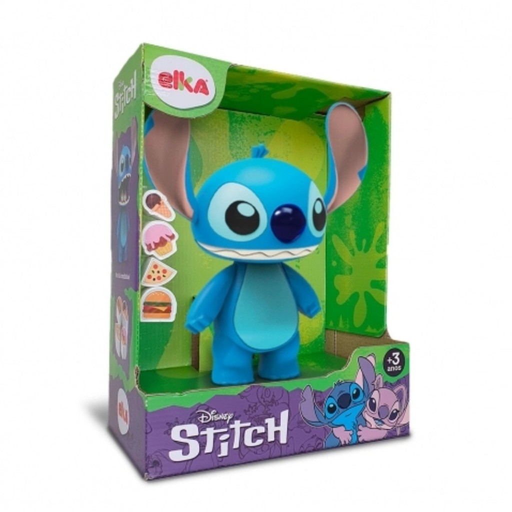 Boneco Stitch com Comidinhas Disney | Shopee Brasil