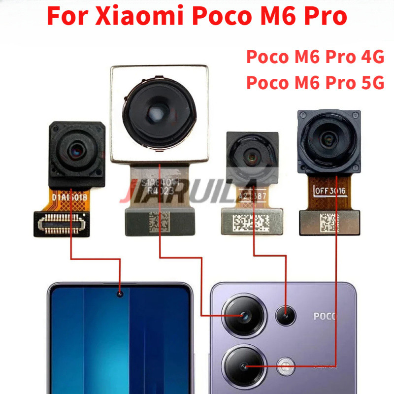 Câmera Xiaomi Poco M6 Pro M6Pro 4G 5G Frontal/ Traseira | Shopee Brasil