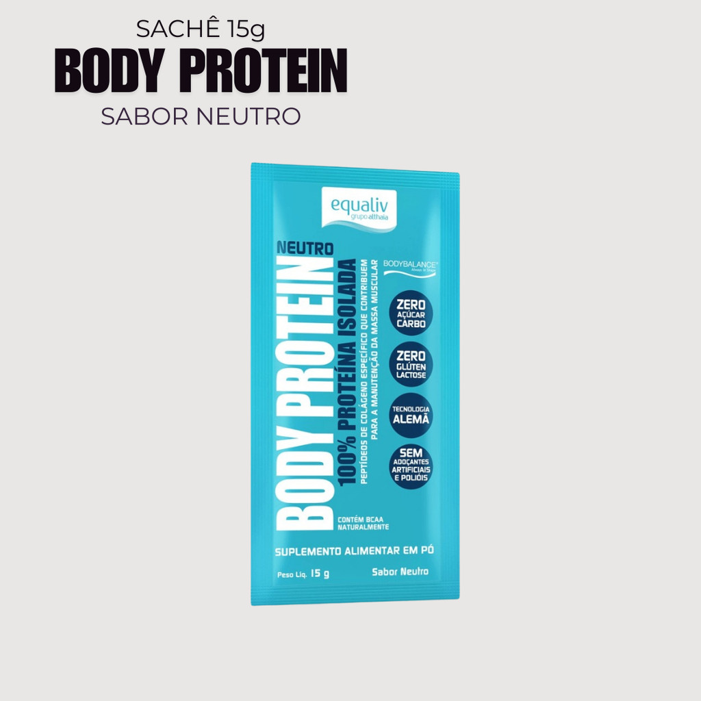 Body Protein sachê - EQUALIV - Neutro | Shopee Brasil