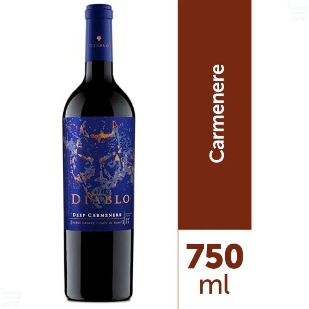 Vinho Casillero Del Diablo Deep Carmenere 750ml | Shopee Brasil