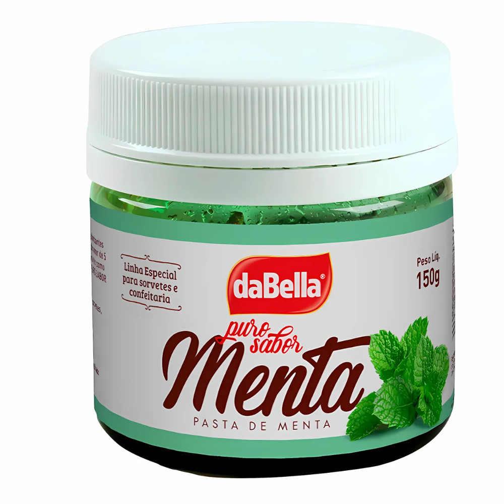 Pasta Menta Puro sabor daBella 150g | Shopee Brasil