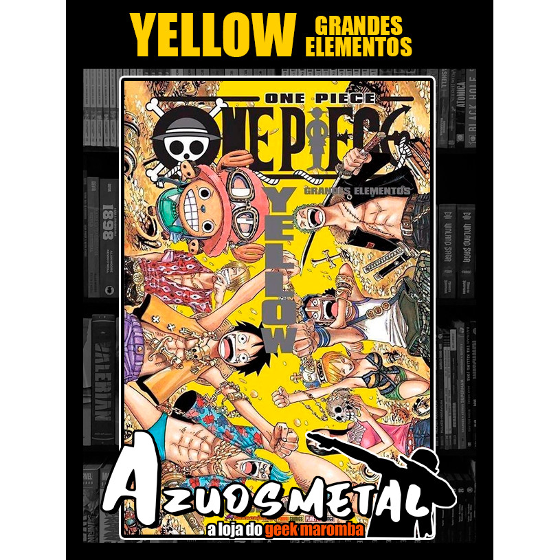 One Piece Yellow - Grandes Elementos [Mangá: Panini] | Shopee Brasil