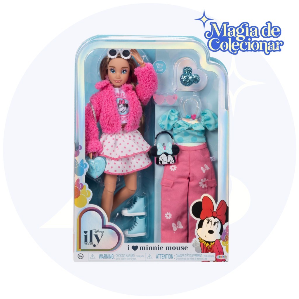 Boneca Disney Ily 4ever Doll Minnie Mouse! | Shopee Brasil