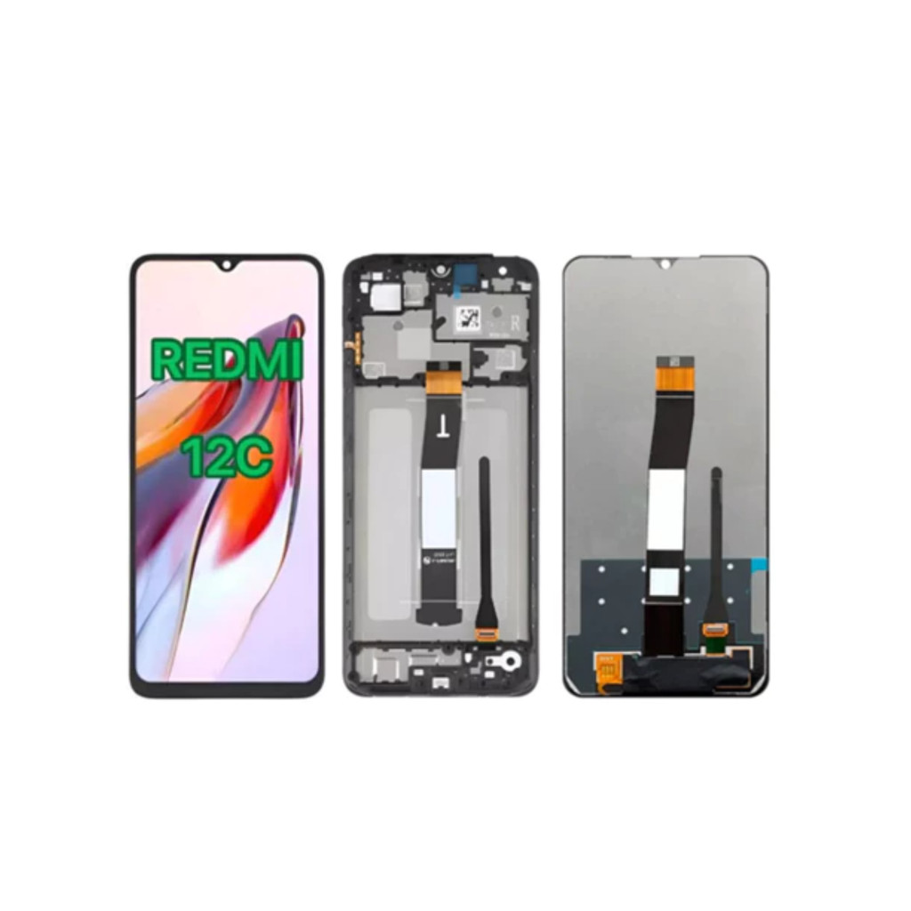 Tela Touch Display Lcd Pra Xiaomi Redmi 12c Com Aro Sem Aro- A Pronta Entrega | Shopee Brasil