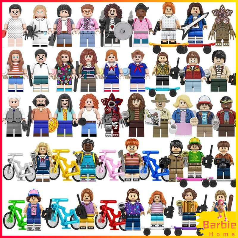 Compatível com blocos de construção LEGO Stranger Things, figuras de ...
