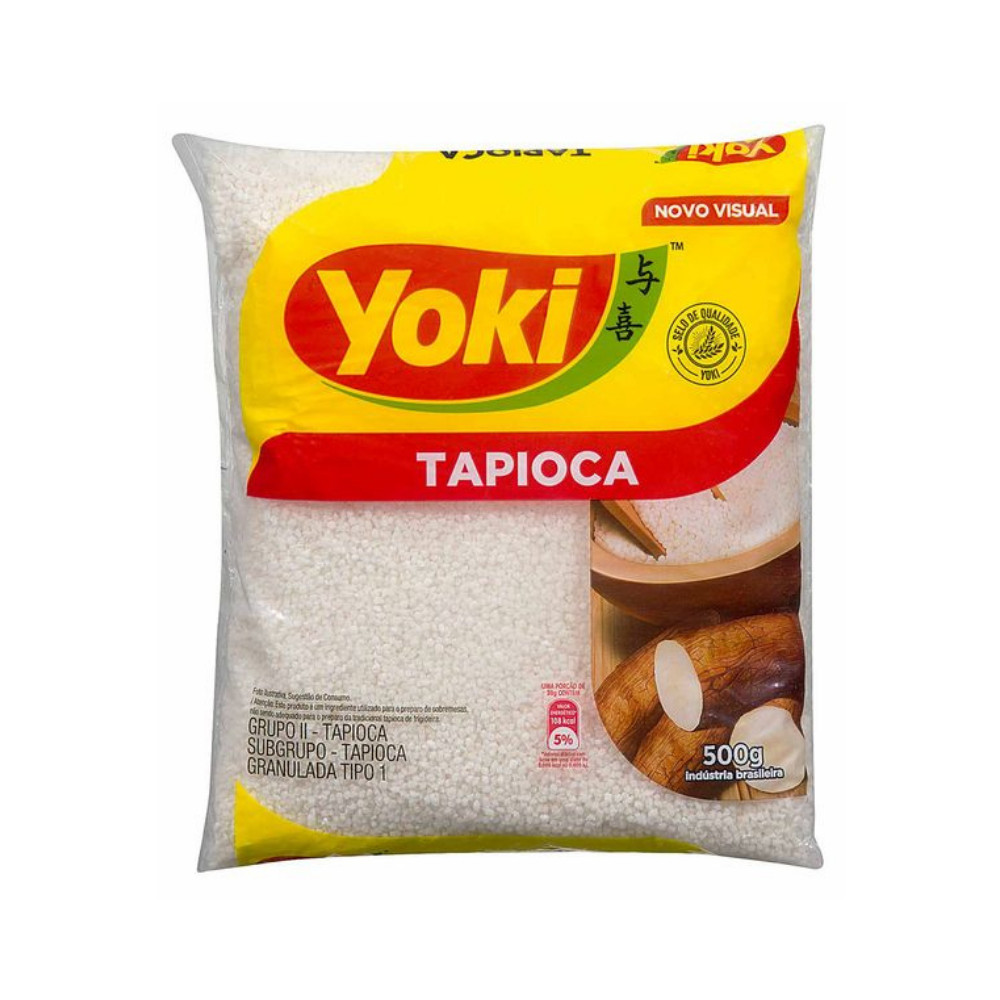 TAPIOCA YOKI GRANULADA 500G | Shopee Brasil