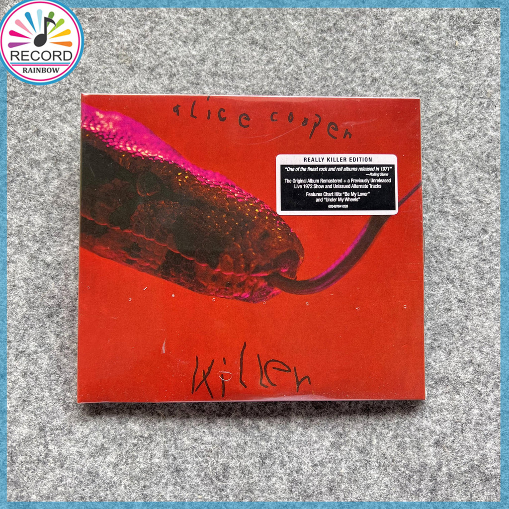 Alice Cooper Killer Expanded & Remastered Original 2CD Brand New Album [Lacrado] | Shopee Brasil