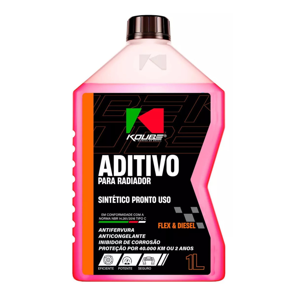 ADITIVO SINTETICO KOUBE PRONTO USO ROSA 1L (13001) | Shopee Brasil