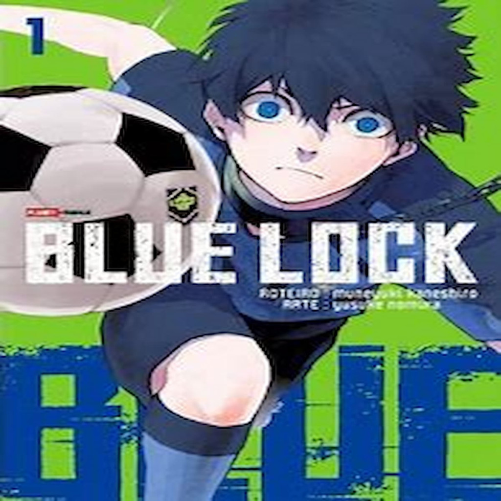 Blue Lock Vol. 1 autor Muneyuki Kaneshiro | Shopee Brasil