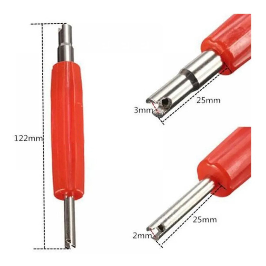 Tarraxa Saca Valvula Pneu Ferramenta Saca Nucleo 2 Uso Jumbo | Shopee ...