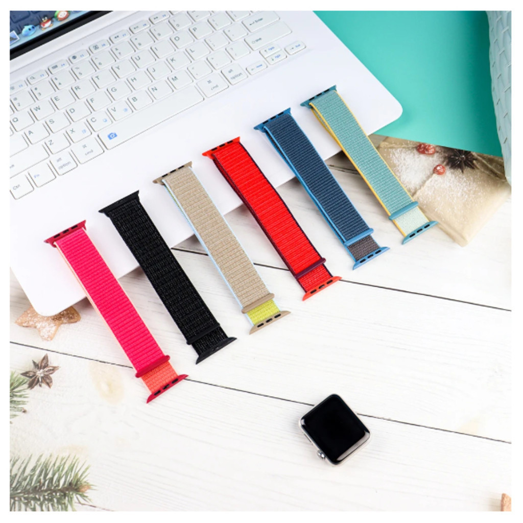 Pulseira nylon 38 40 41 42 44 45 46 49 mm para RELOGIO ultra compatível ...