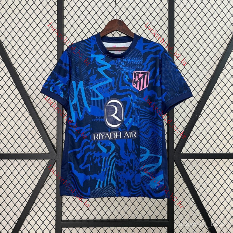 Q8RT Real Madrid Fir Edição Especial Camisa de Futebol Branco 24-25 1:1 ...