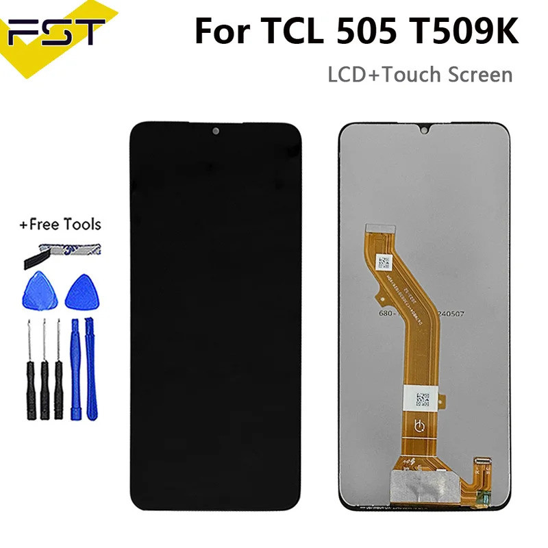 Original Testado 6,75" Para TCL 505 T509K Tela LCD Painel de Toque ...