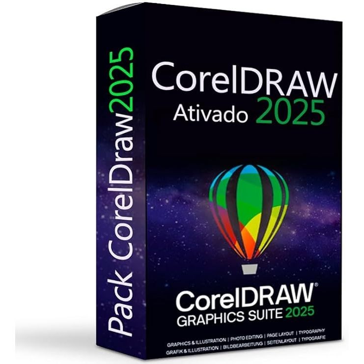 Cd Dvd Corel DRAW 2025 CorelDraw 25 Envio imediato | Shopee Brasil