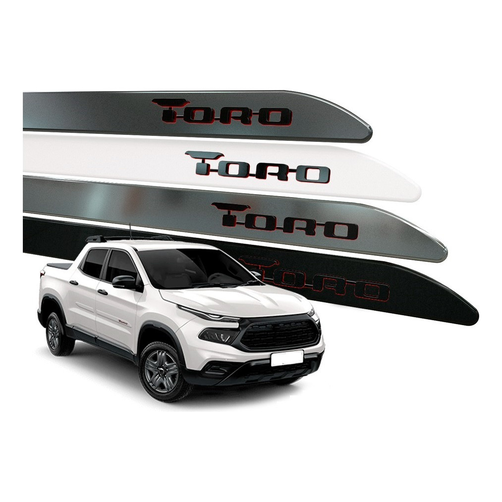 Friso Lateral Para Toro 2021 2022 2023 2024 2025 Nome Relevo | Shopee ...
