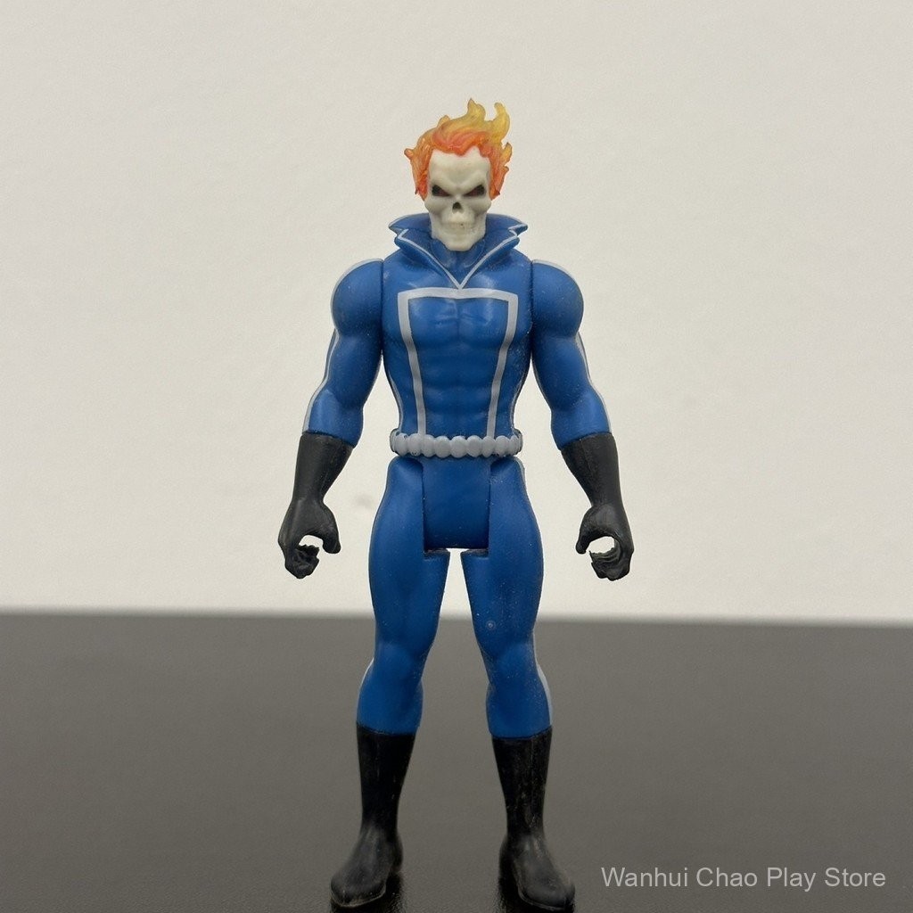 Modelo oficial de figura de ação do crânio do Ghost Rider da Hasbro ...