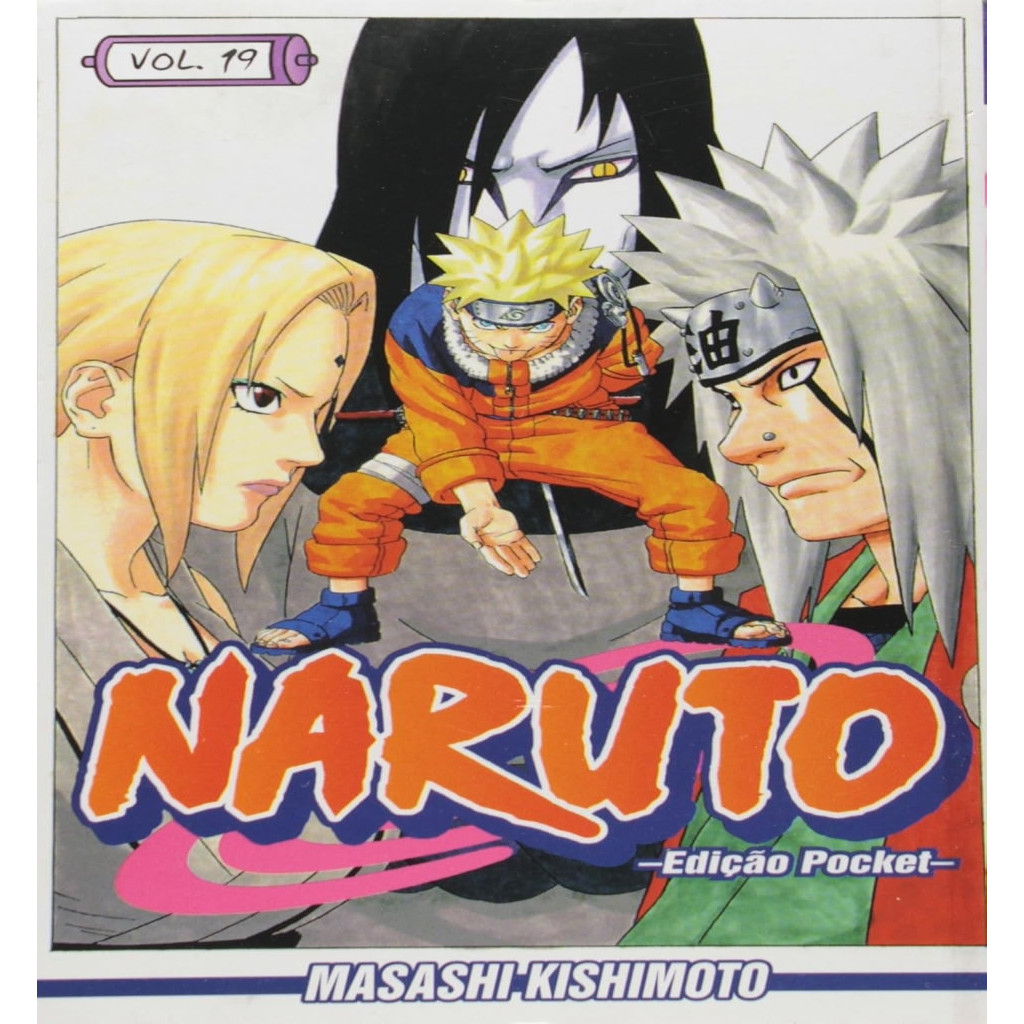 Naruto - Vol. 19 (Edição Pocket) autor Kishimoto, Masashi | Shopee Brasil