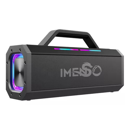 Caixa De Som Bluetooth Imenso X52 140w 18000mah C/ 2 Microfones ...