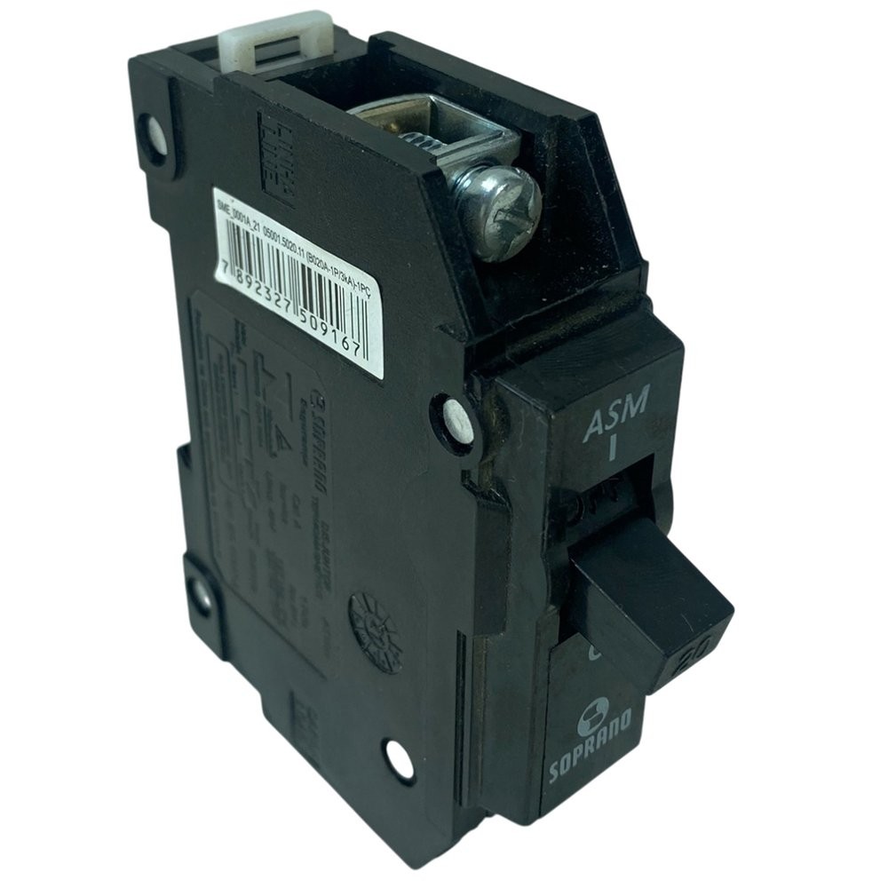 Disjuntor Monofásico Nema Soprano 25A | Shopee Brasil