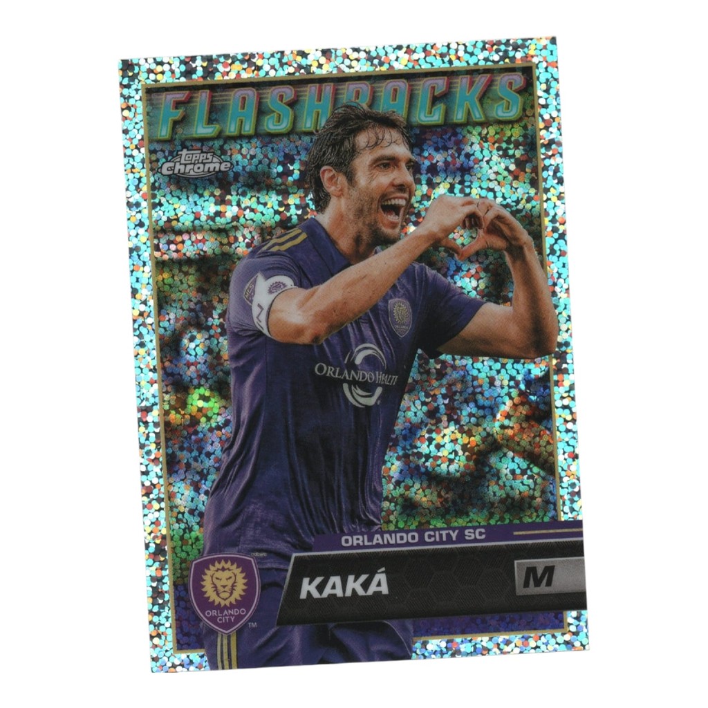 KAKA ORLANDO CITY FLASHBACKS TOPPS CHROME MLS | Shopee Brasil