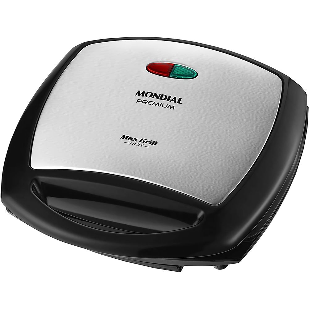 Grill Mondial Max Premium G-07 1200 W 220V - Preto/Prata | Shopee Brasil