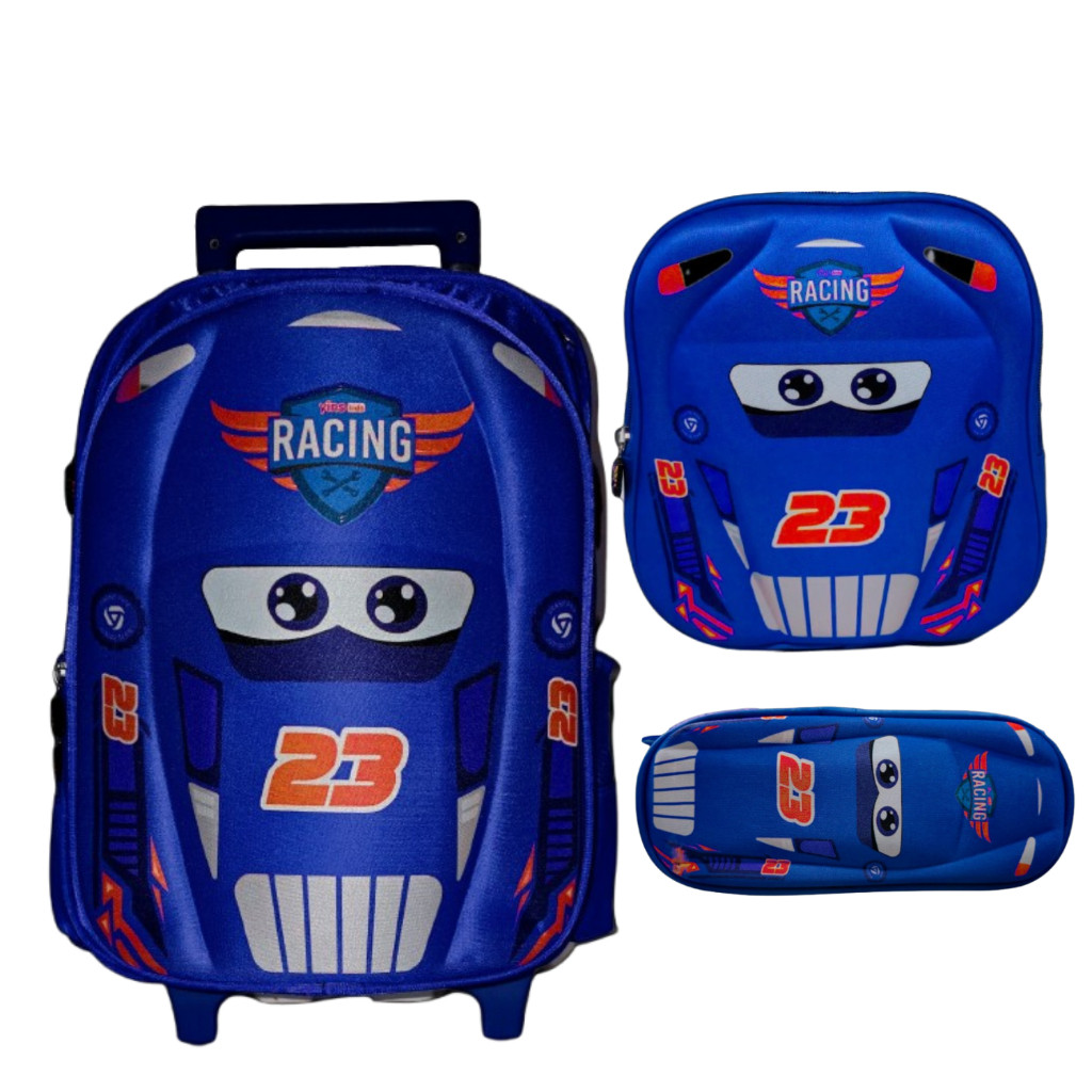 Kit Mochila Kars Infantil Com Lancheira e Estojo e Carrinho Oferta ...