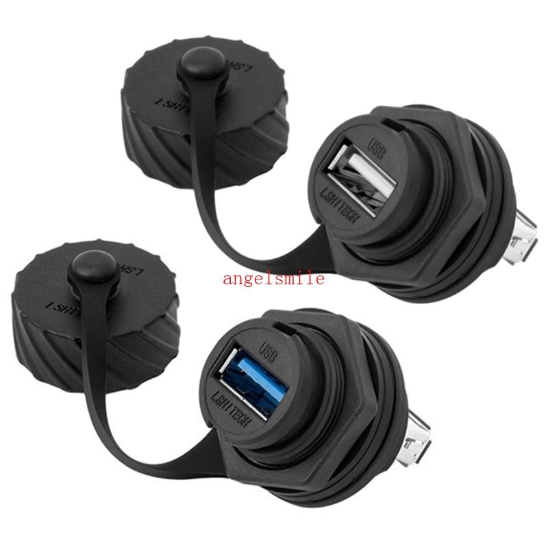 Moon USB 2.0 3 0 Fêmea Tomada Adaptador Montagem Painel Diretamente À ...