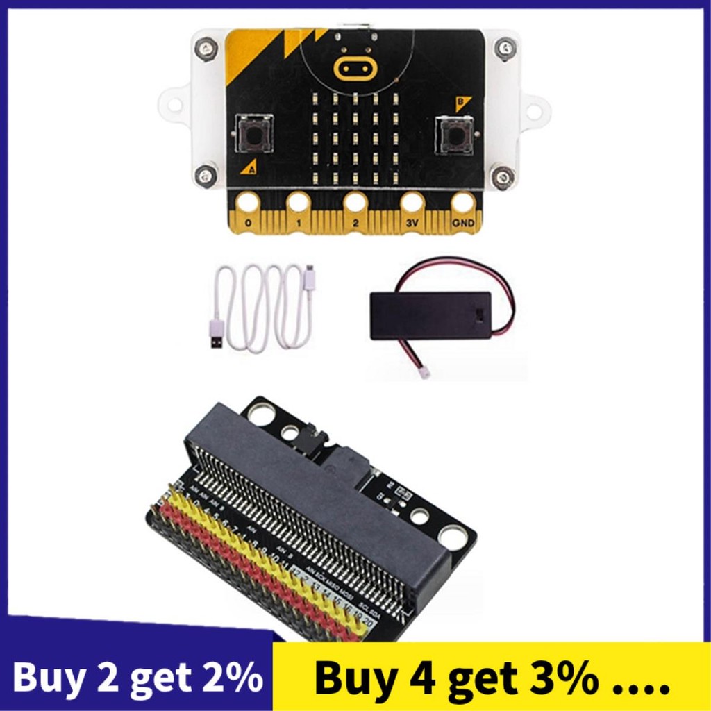Placa De Desenvolvimento Microbit V2.0 Smart Car Kit/Qtruck/Python ...