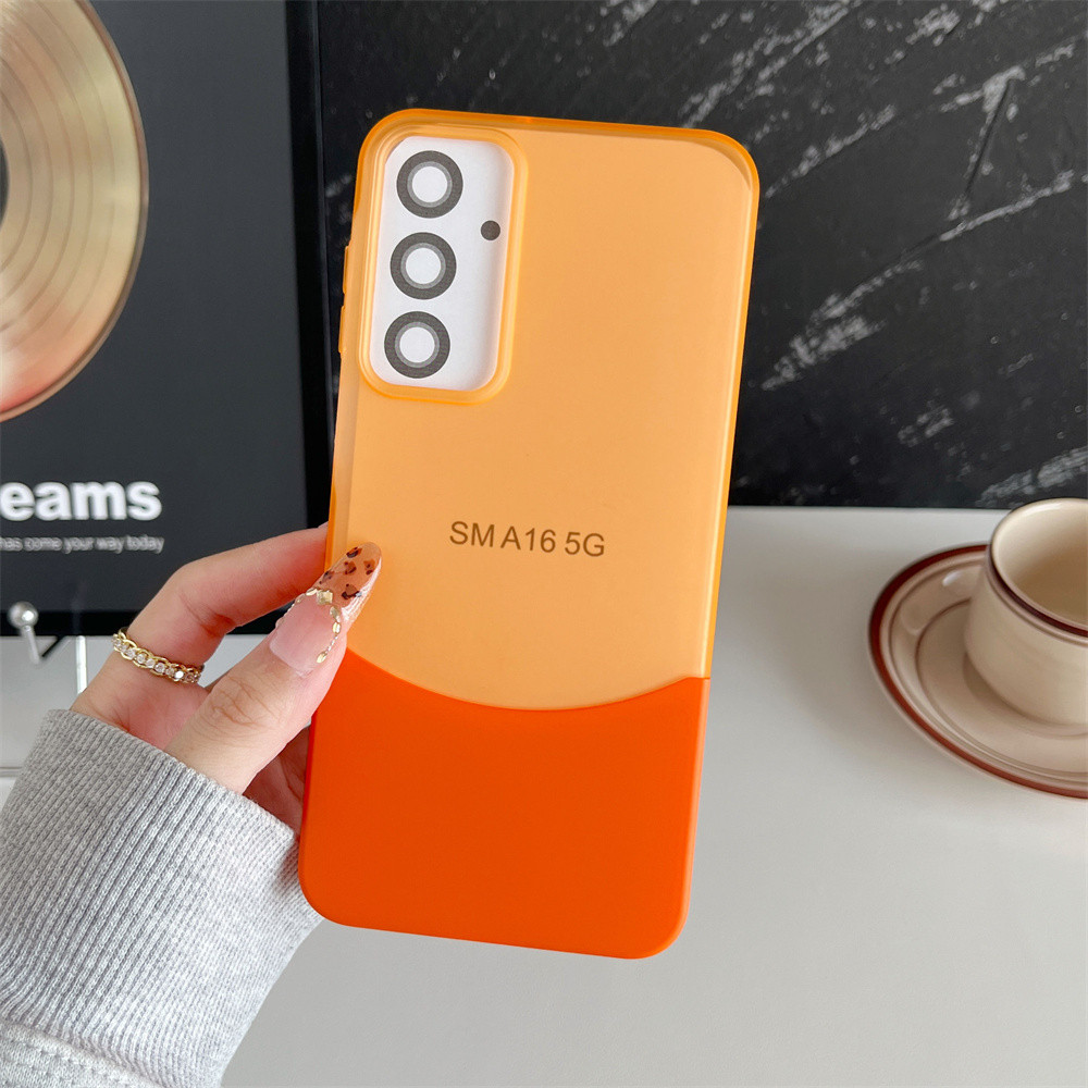 Capa De Telefone Colorida De Emenda Removível 2 Em 1 Para Samsung Galaxy A56 A36 A26 A16 A55 A35 ...