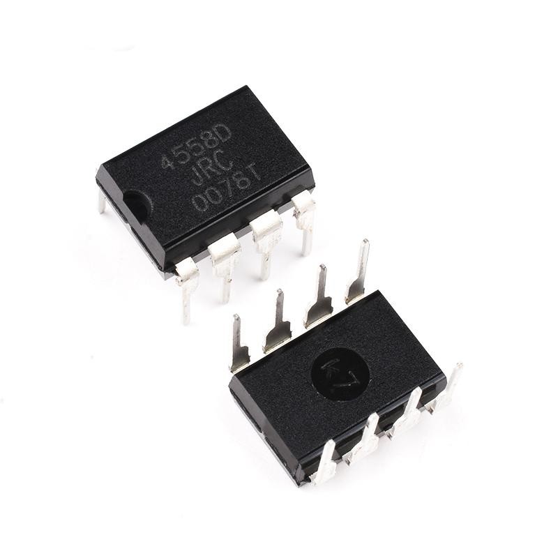 NJM4558MD NJM4558D JRC4558D 4558D Duplo OP AMP IC JRC DIP-8 | Shopee Brasil