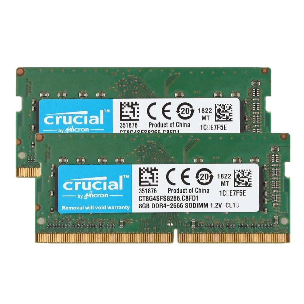 Crucial Notebook RAM DDR4 SODIMM 8GB 16G 2133 2400 2666 3200MHZ PC4-21300 Memória Para 1.2V ...