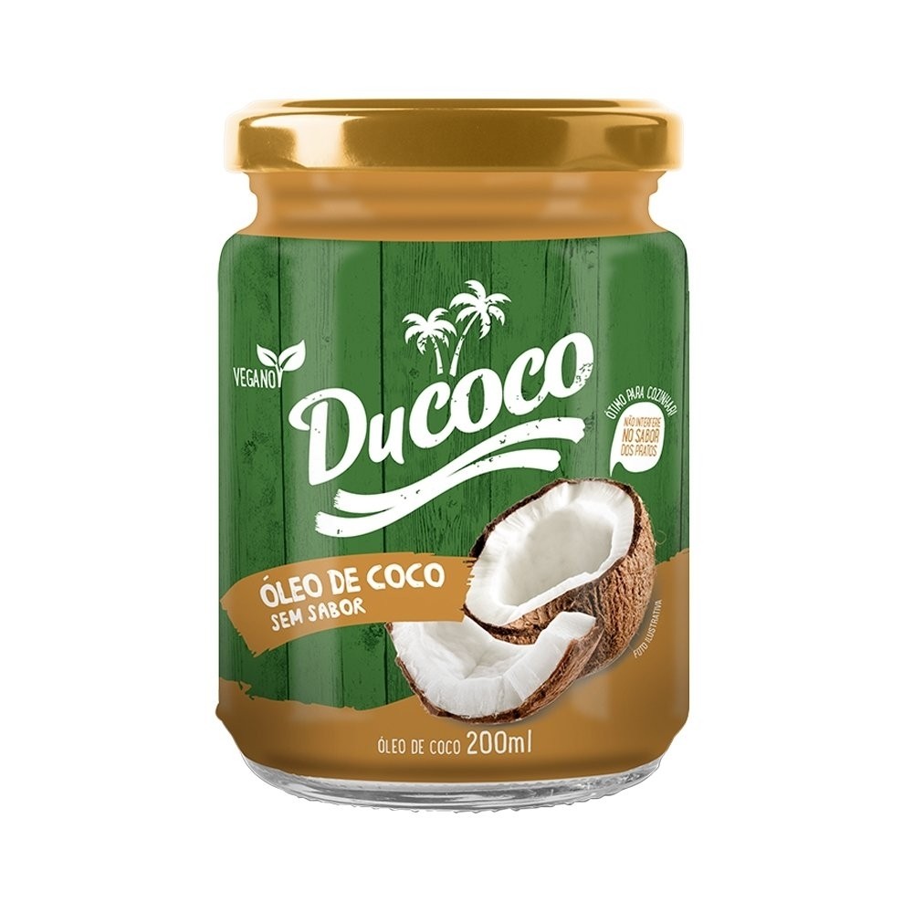 Óleo de Coco Ducoco sem Sabor Vidro 200ml | Shopee Brasil