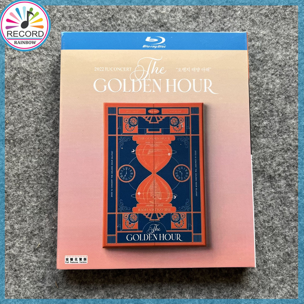 IU Concert 2022 The Golden Hour Blu-ray Disc Box Set [Lacrado] Brand ...