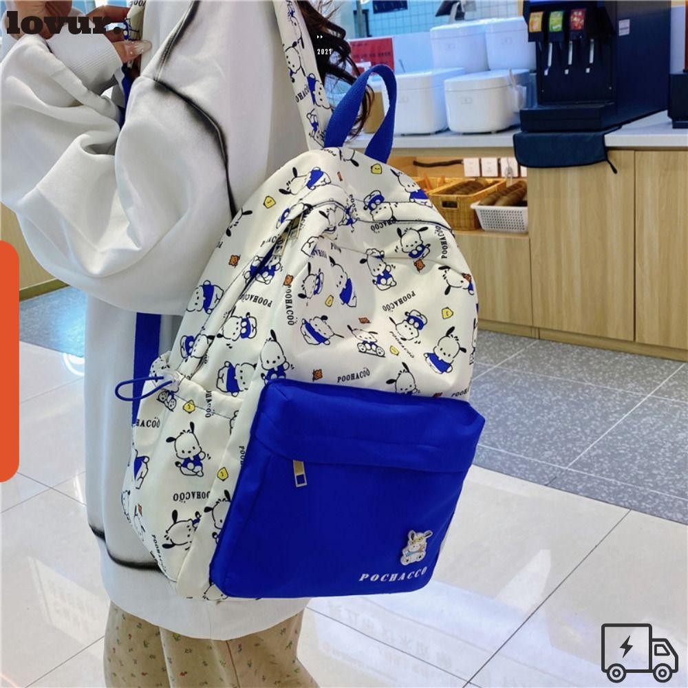 Bolsa Escolar LOVUR , Mochila Pochacco Kawaii , Presentes Para Laptop ...