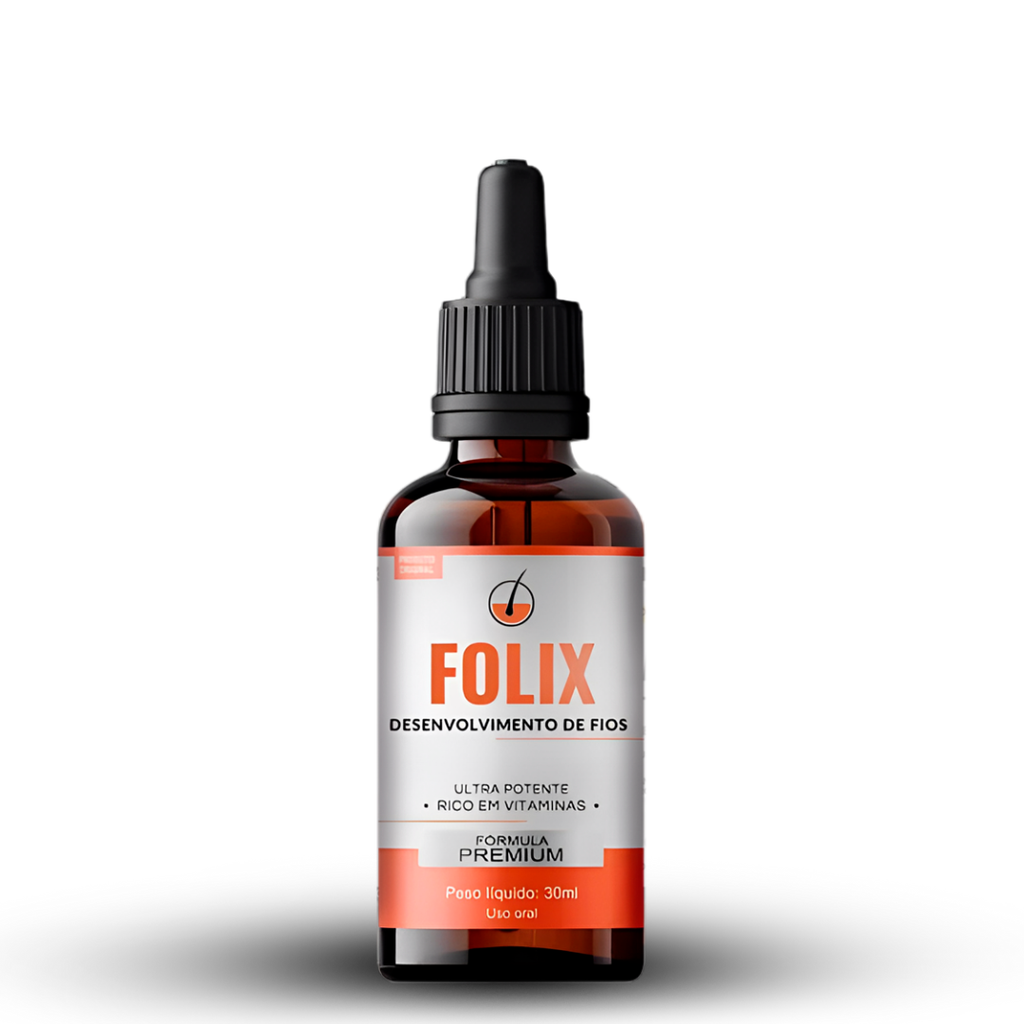 Oficial 1 Frasco - Folix - 30ml Original Anti queda e Pro Crescimento ...