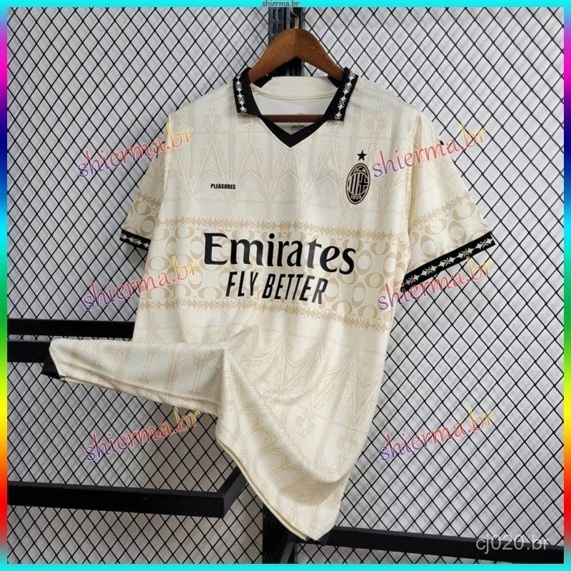 Team Camisa 23/24 Bege Futebol Camisa AML 1KCD XGCG | Shopee Brasil