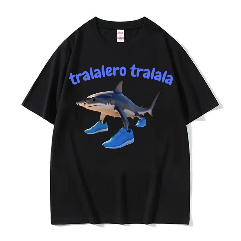 Camiseta Tralalero Tra la la Meme Shark Funny Masculina Feminina ...