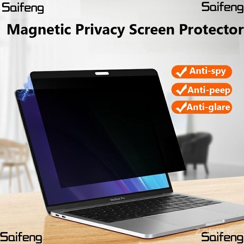 Protetor de tela de privacidade magnética para laptop 13,3 polegadas 14 ...