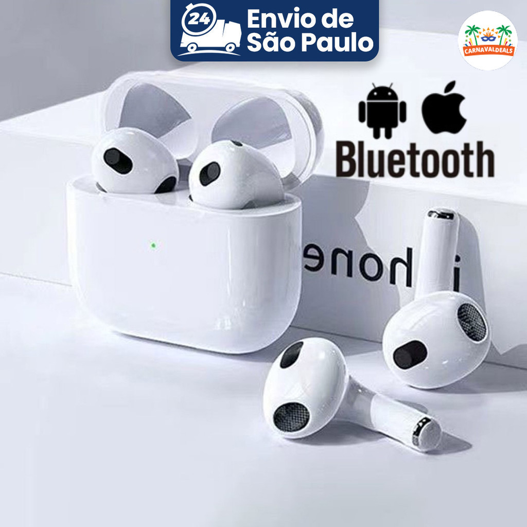 Pro 4s TWS / i12 TWS Fone De Ouvido Sem Fio inpods 3 Bluetooth 5.0 À Prova D'água Esportivo Para ...