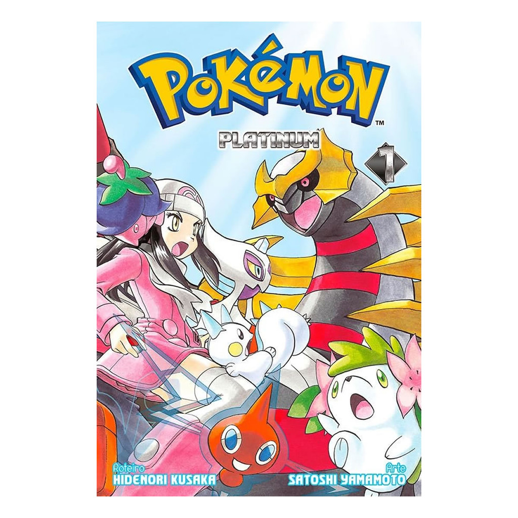 MANGA PANINI: POKÉMON PLATINUM VOL.1+Brinde | Shopee Brasil