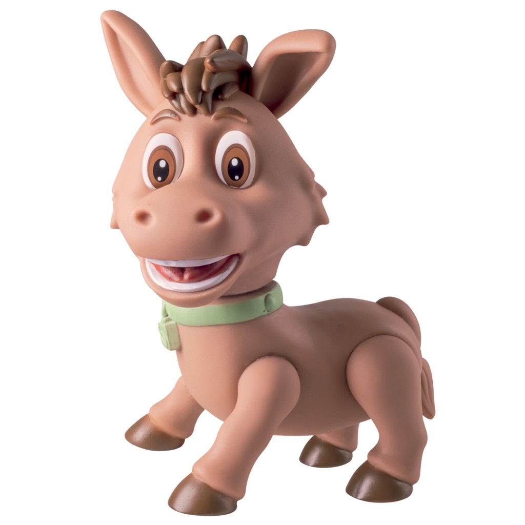 Burro Burrinho Grande 21cm Em Vinil Macio Brinquedo Infantil Fazenda ...