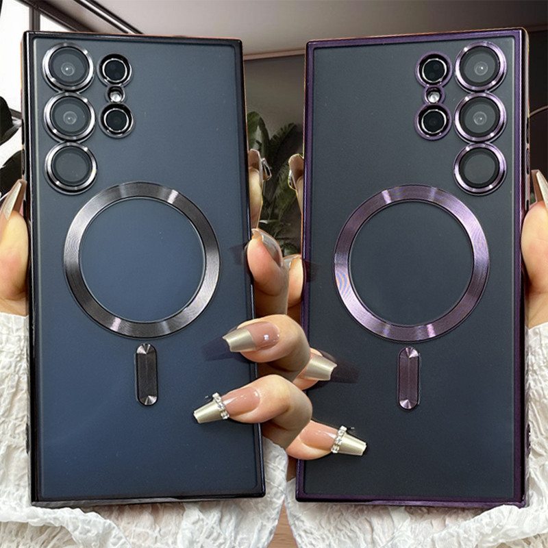 Capa Transparente Magnética Para Samsung Galaxy , A55 , A15 , A35 , A36 , A25 , A05 , A05S A16 ...