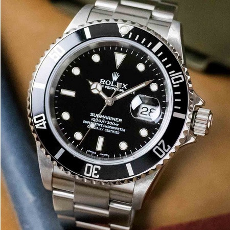 Rolex Submariner Batman/Starbucks &Outros em Aço Inoxidável | Shopee Brasil