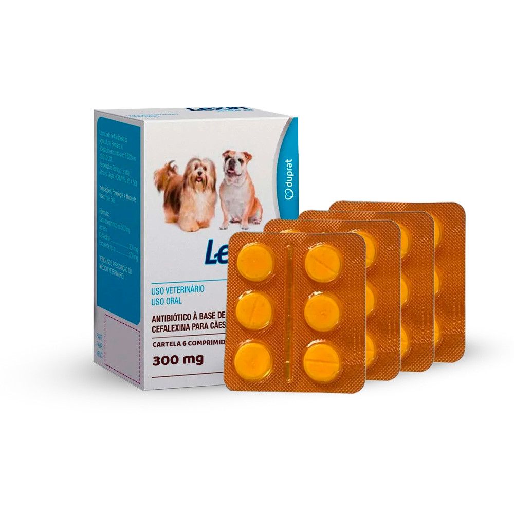 Kit 4x Cartelas Lexin 300mg - Cartelas com 6 comprimidos | Shopee Brasil