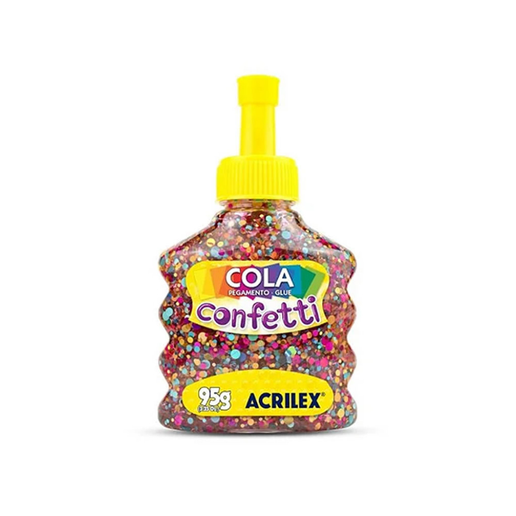 COLA CONFETTI 95G CARNAVAL 024950236 | Shopee Brasil