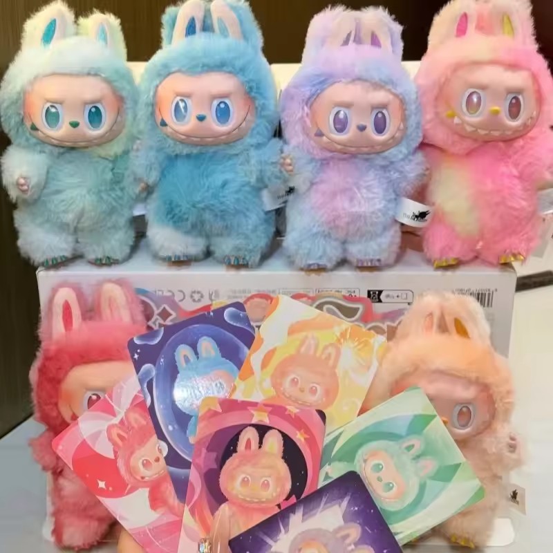 Alta Qualidade 17cm V3 Labub V2 Brinquedo Cardíaco Macarone Grande Em ...