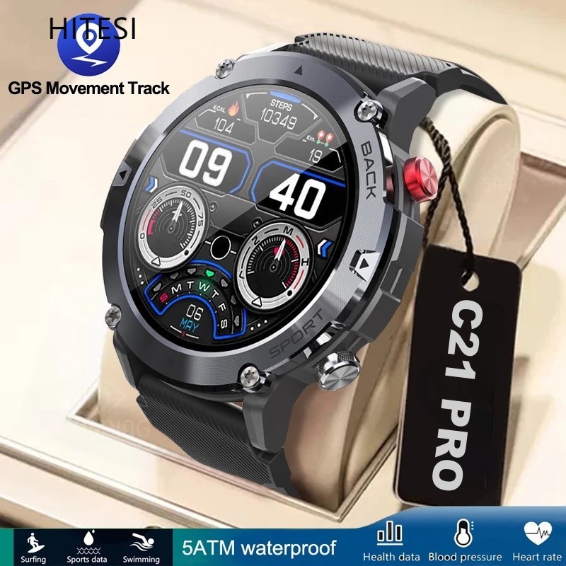 2025 Moda Esportes C21 Smartwatch Relógio Inteligente Bluetooth Chamada ...