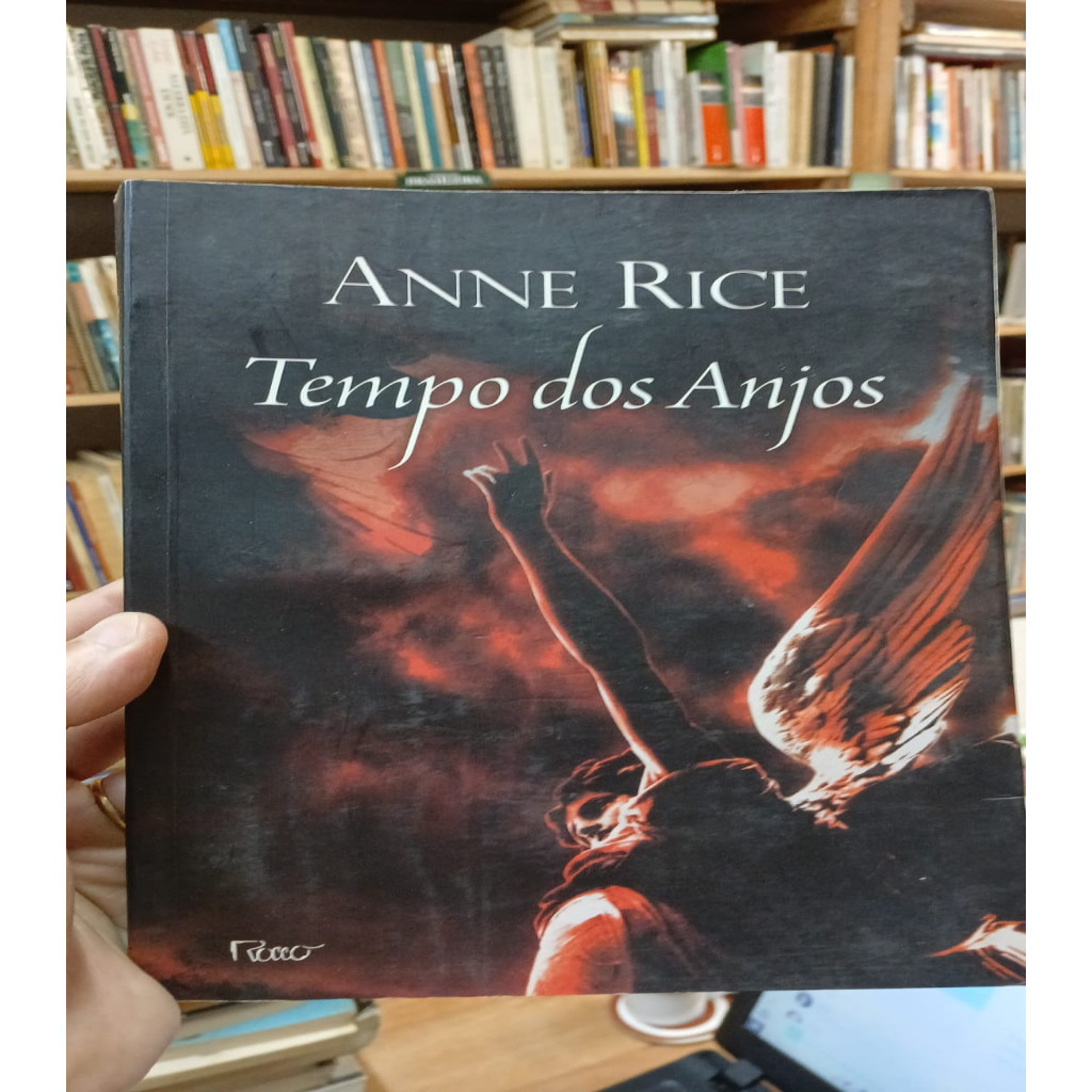 Tempo dos Anjos autor Anne Rice | Shopee Brasil