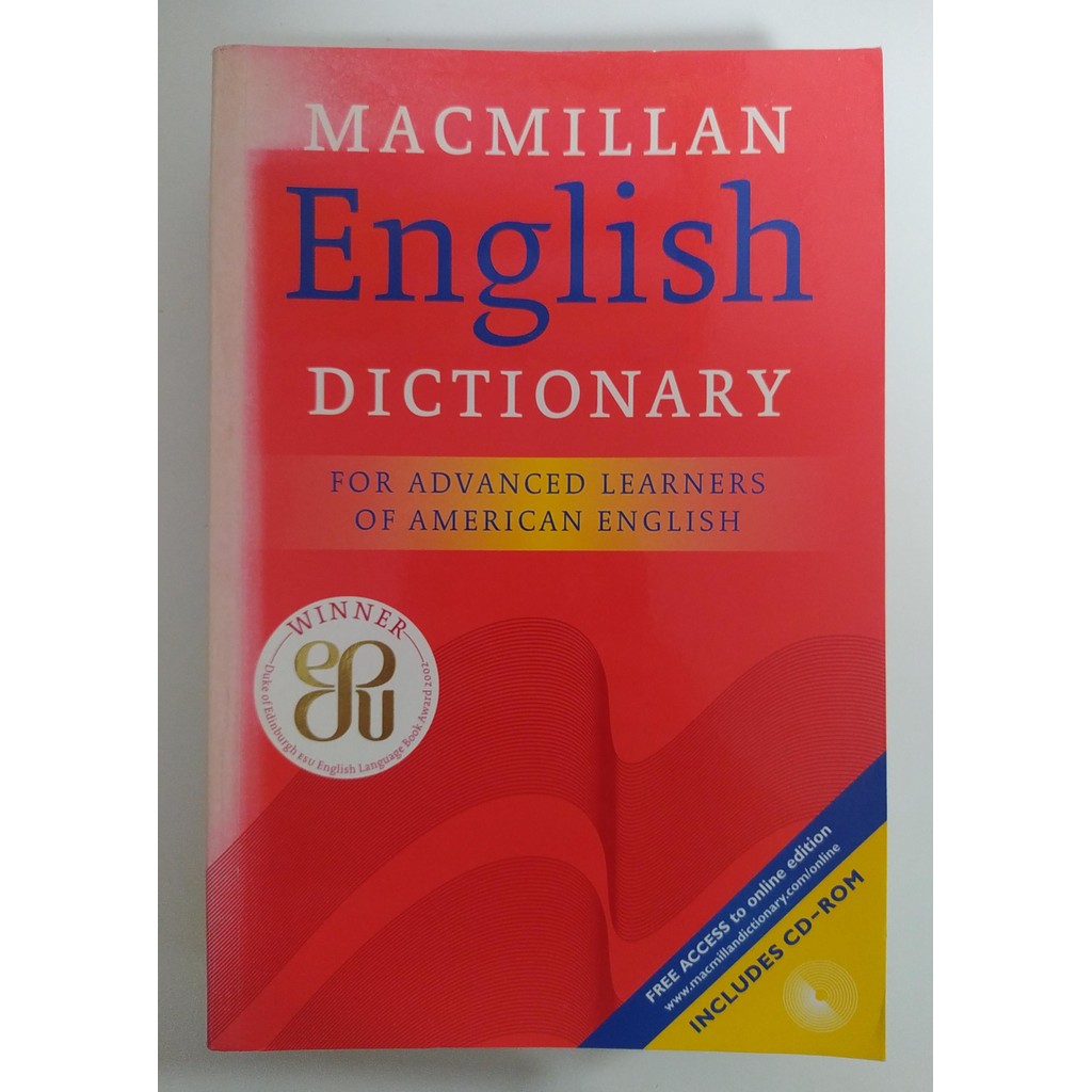 Macmillan English Dictionary: For Advanced Learners Of American English ...